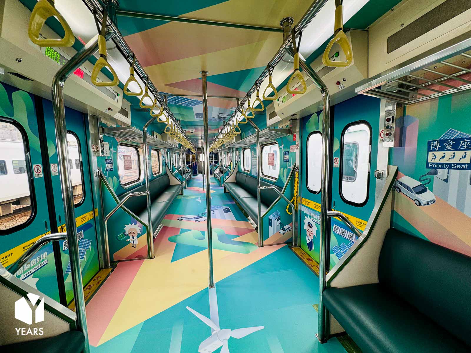 2023台灣科普環島列車 - 台鐵EMU500彩繪列車 - 優是數位文創